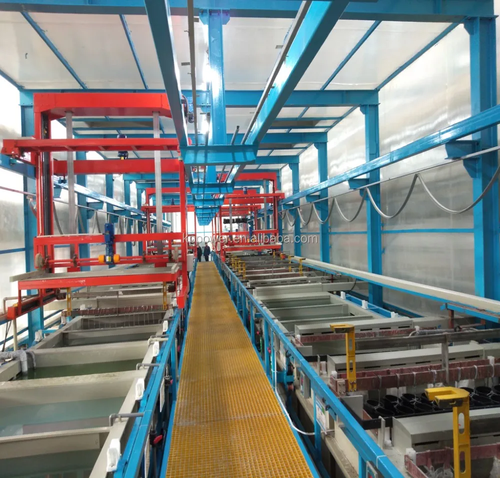 Automatic Electroplating Machine /professional Zinc Plating Production ...