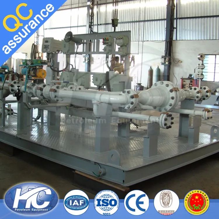 Gas Pressure Regulating And Metering Station / Gas Metering System For ...