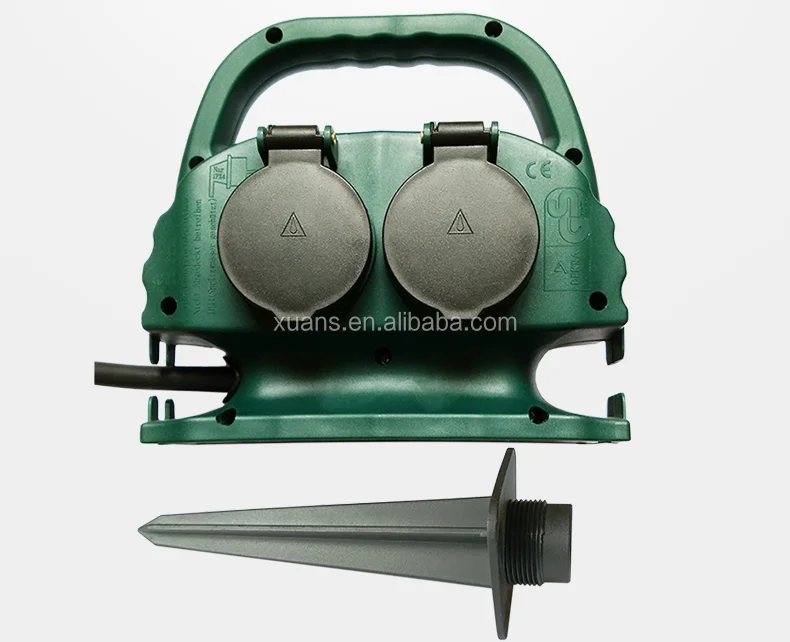 European Style Ip44 Outdoor Garden Portable Rechargeable Power Socket ...