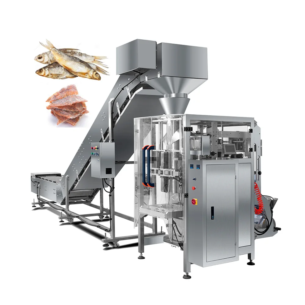 Vertical Automatic Food Dried Fish Packing Machine - Buy Fish Packing ...