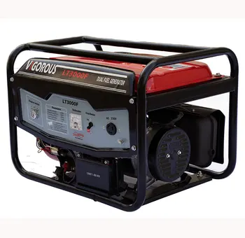 3000 Watt Single Phase Natural Gas And Lpg Gasoline Generator - Buy Gas ...