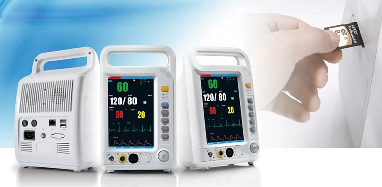 2016 Hot Sale Hospital Icu Patient Use Device Heart Rate Monitor ...