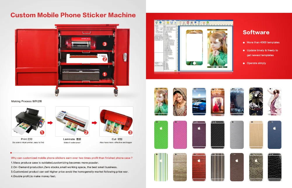 14 Years Supplier Sticker Machine Of Cell Phone Skin - Buy Cutter ...
