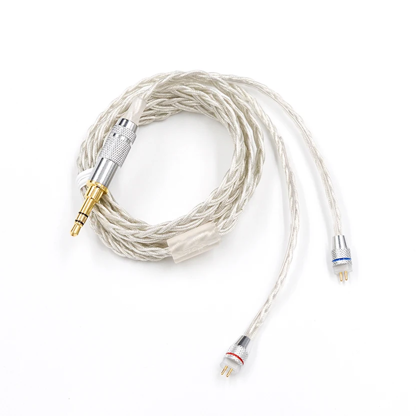 Latest Kz Mmcx Kz Zst Pro Cable 0.75mm 2 Pin Plated Silver Braided ...