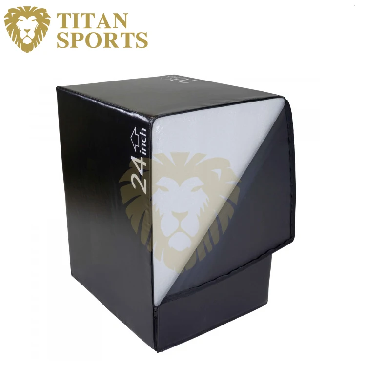 20x24x30 Inch Soft Plyometric Jump Box - Durable & Customizable