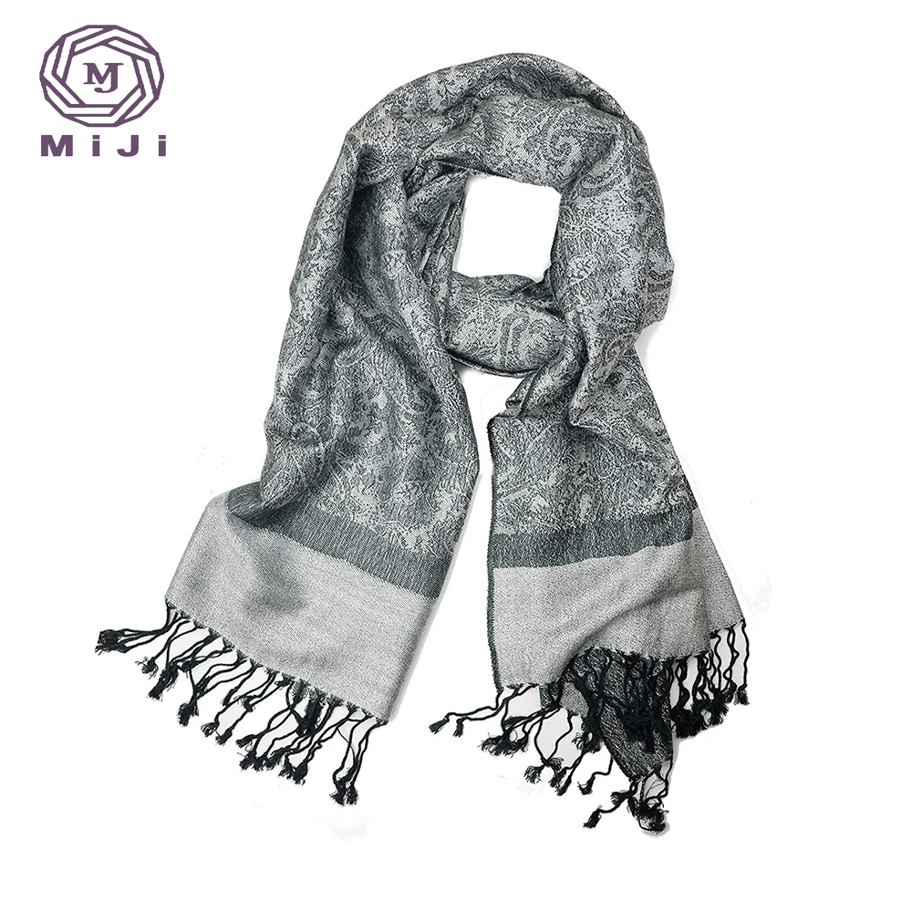 Rayon Pashmina Wool Embroidered Shawl For Indian Pashminas - Buy Rayon ...