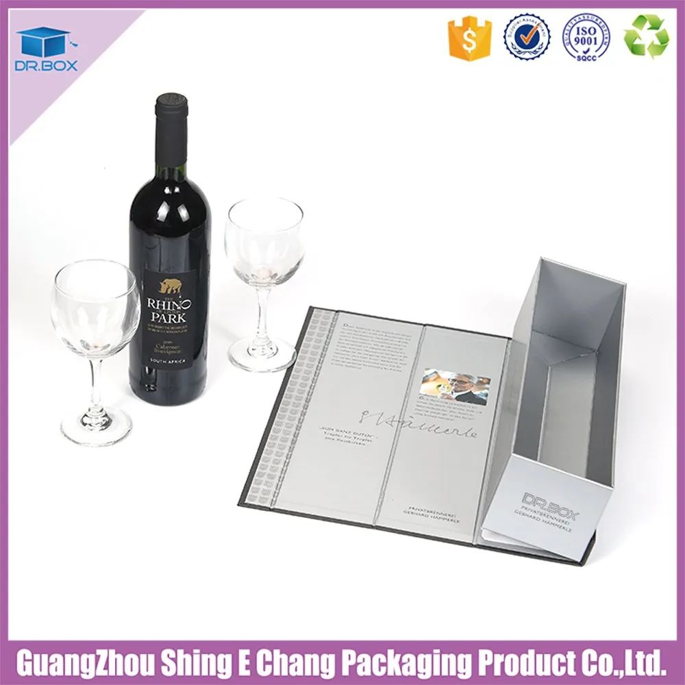 New Products Folding Clear Wine Glass Set Packing Box,Strong Cardboard ...