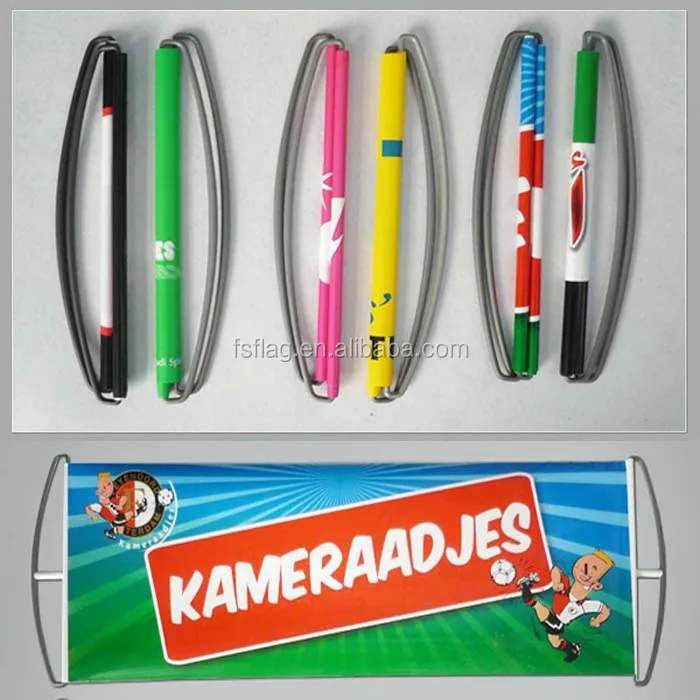 Handled Roller Banner,Fan Scroll Banner,Soccer Football Banner - Buy ...