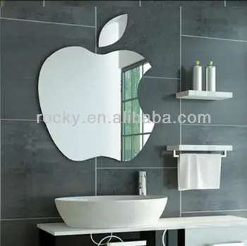 Apple Shape Bathroom Mirror - Buy Bathroom Mirror,Bathroom Mirror,Apple ...