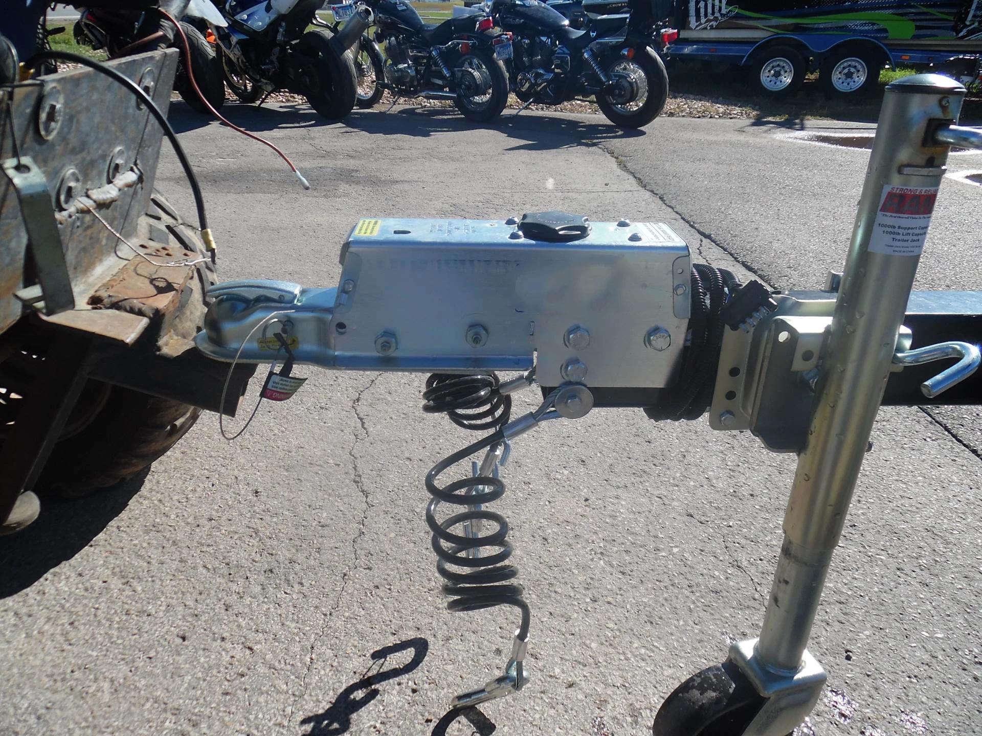 Tandem Axle Galvanized Paddle Pontoon Boat Jetski Canoe Trailer For ...