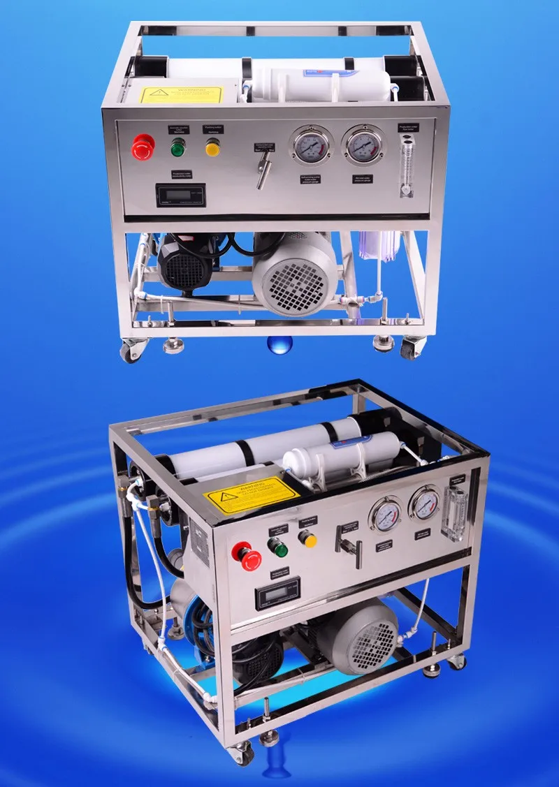 1000l/day For Outdoor Drinking Water Use Compact Seawater Desalination ...