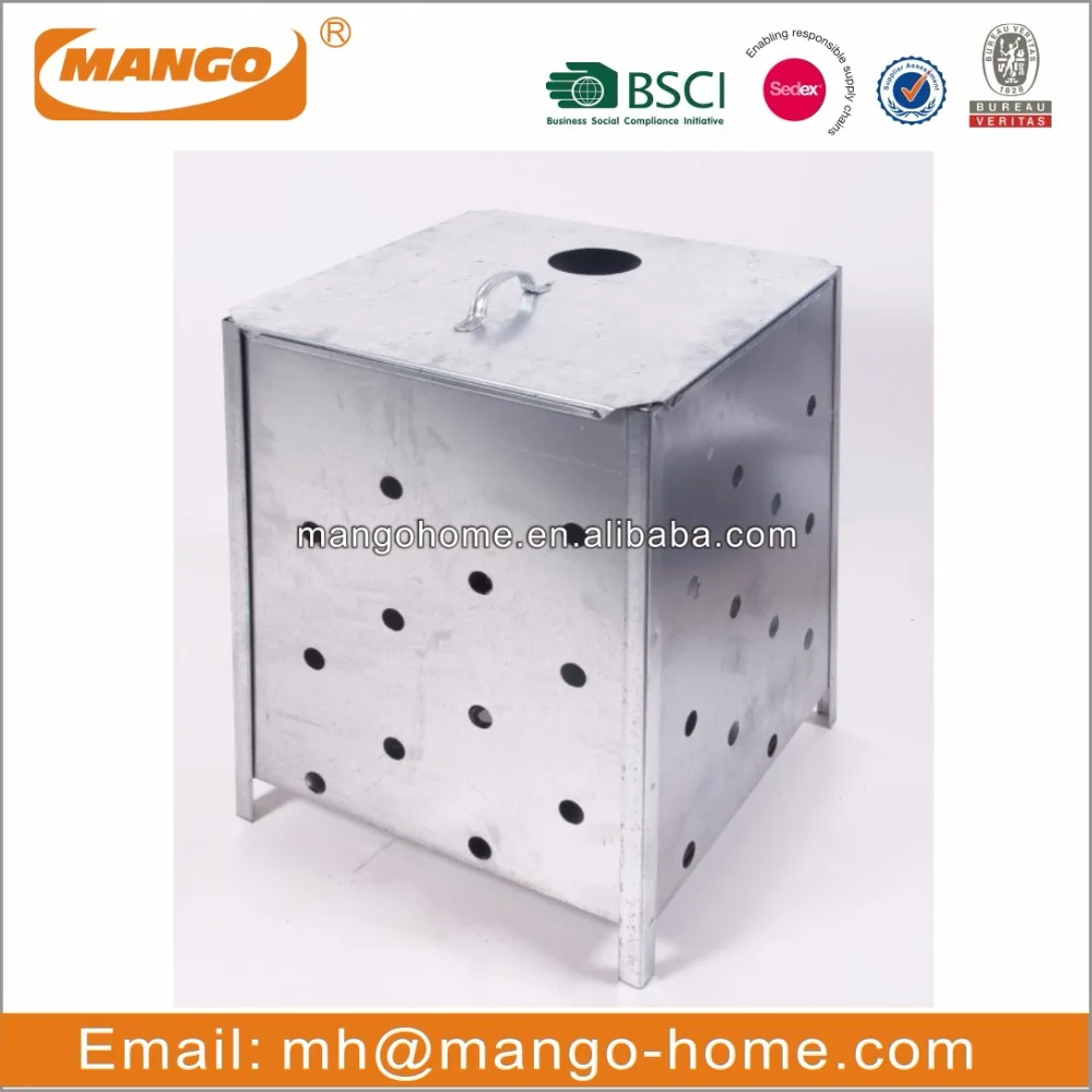 Galvanized Flatpack Square Garden Incinerator - Buy Incinerator,Square ...