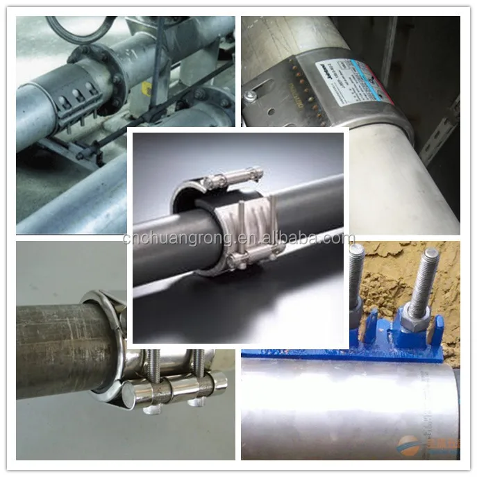 Stainless Steel Water Pipe Repair Clamps - Durable & Versatile