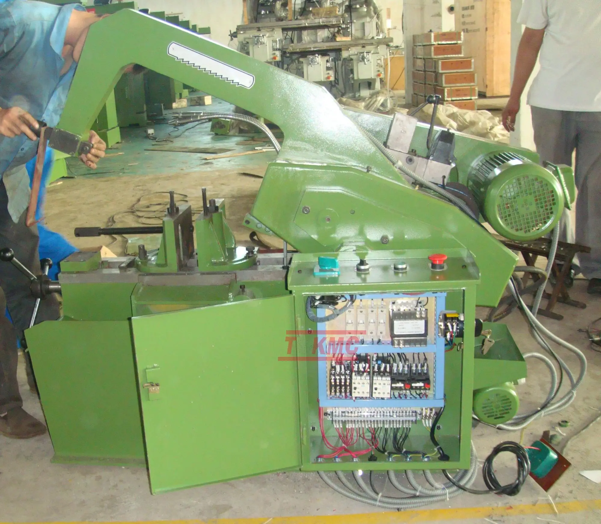 Hack Band Saw Machine Cutting Metal Hs 7125 - Buy Panel Saw Machine ...