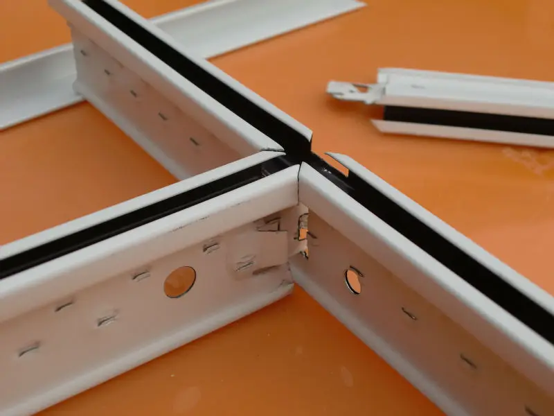 Main T Cross T Fineline Ceiling Tee Bar 38 Height Grid