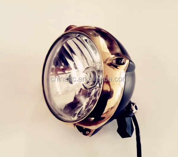 Brass Bobber Headlight | Reviewmotors.co