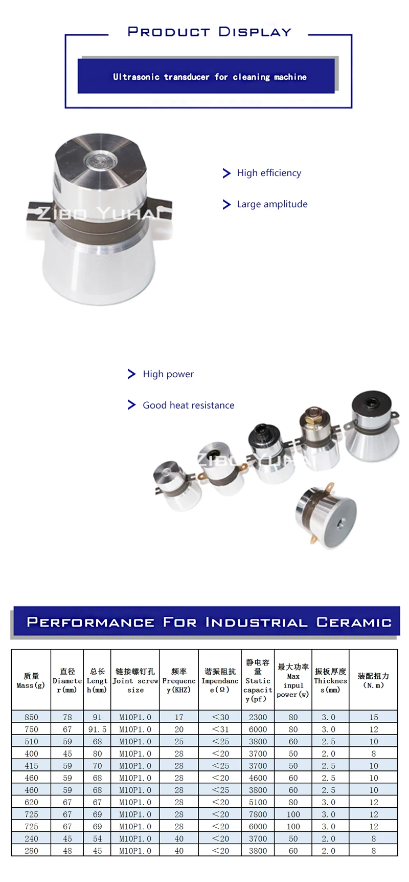 crystal oscillator/ ultrasonic cleaning oscillator/ultrasonic ...