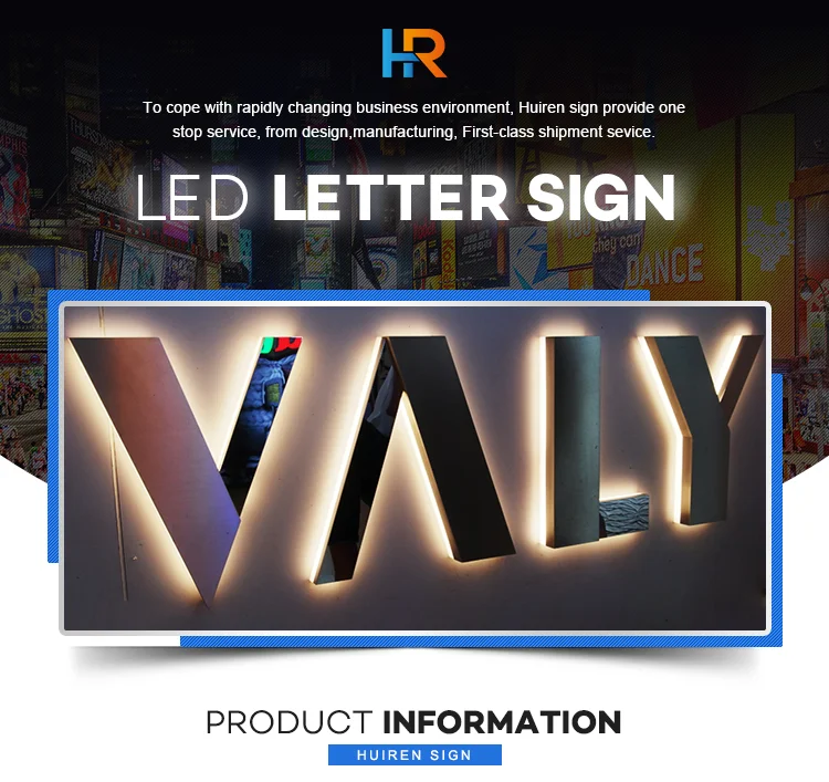 Name Board Designs Fancy Shop Store 3d Led Letter Sign With Led Backlit ...