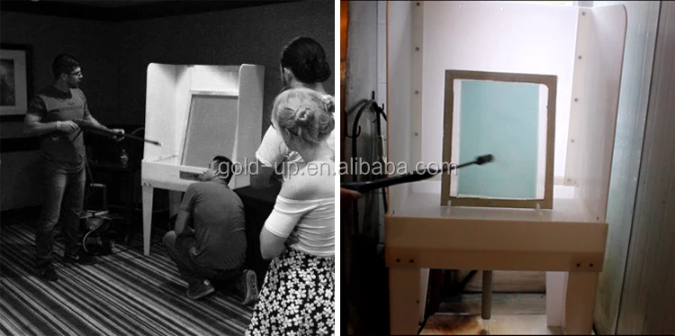 Stable Quality Silk Screen Washout Booth for Frames Cleaning