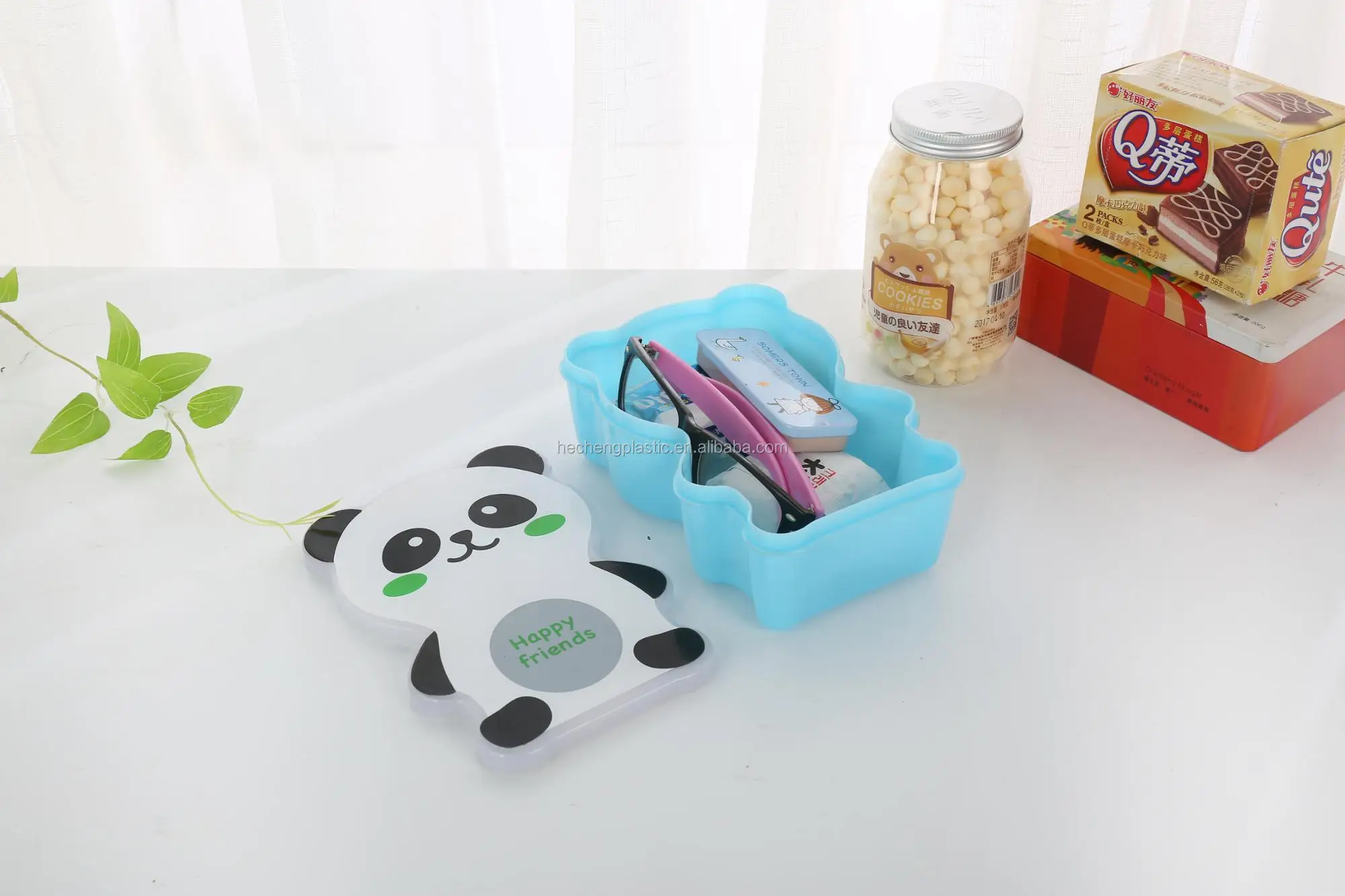 Kids Favorite Cute Panda Storage Box Child Pp Lunch Box Bpa Free - Buy ...