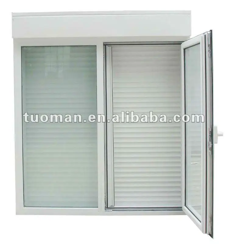 Monoblock Aluminium Window with Motorized Roller Shutter