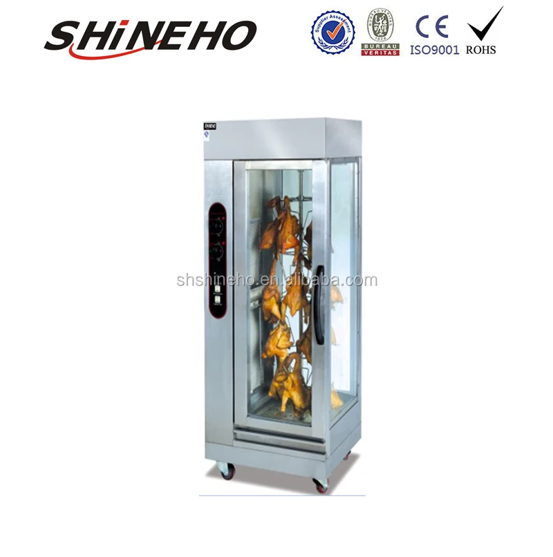 Vertical Gas Rotisserie for Whole Sheep Roast Chicken Oven