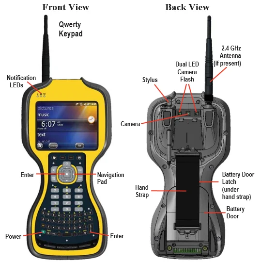 Trimble TSC3 Controller - Rugged Data Collector for Total Station