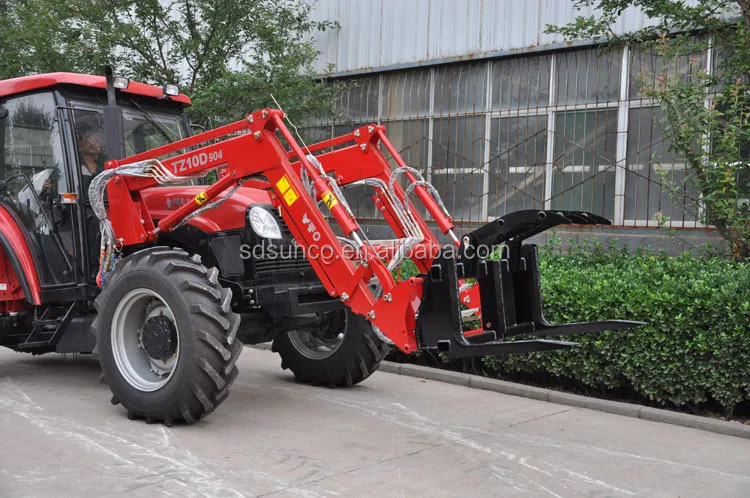 Tractor Front End Loader With Log Grab Used In Canada,Chile And Usa ...