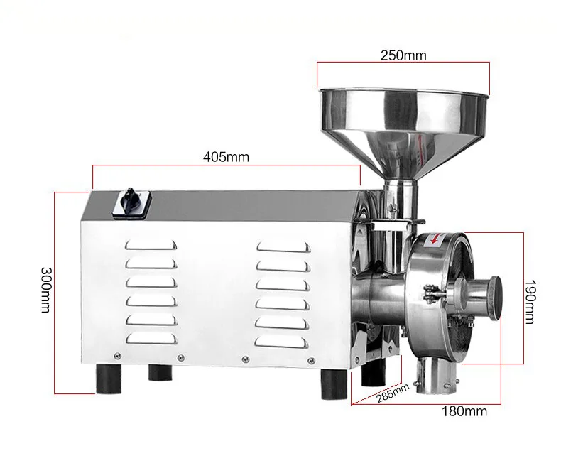 ginger powder grinding machine spice powder milling /food grinding ...