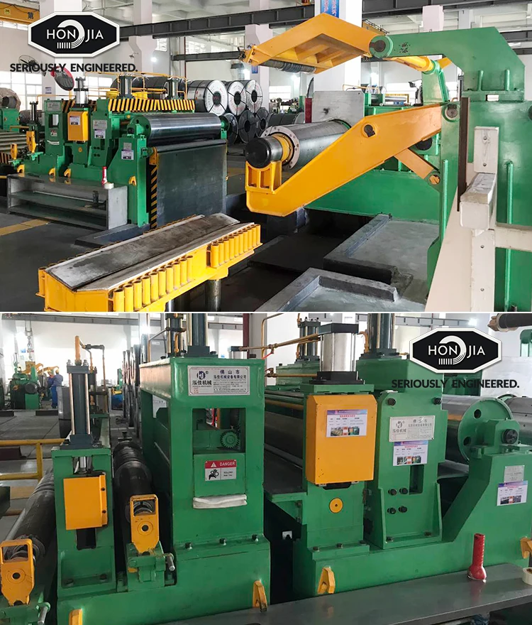 Aluminum Coil Slitter Automatic Controlling Steel Coil Slitting ...
