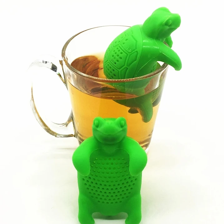 Silicone Tortoise Animal Funny Tea Infuser For Loose Tea,Silicone Tea ...