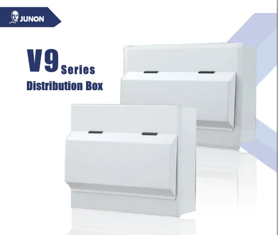 JUNON Flush Mount Metal Box V9 Series 8 Way Distribution