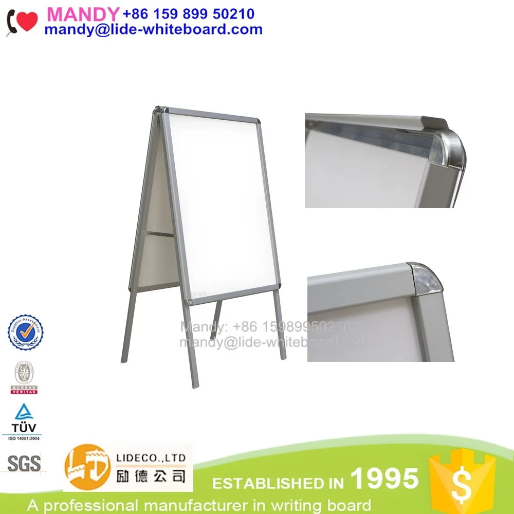 Mobile Whiteboard Stand on Wheels - Durable Magnetic Whiteboard with ...