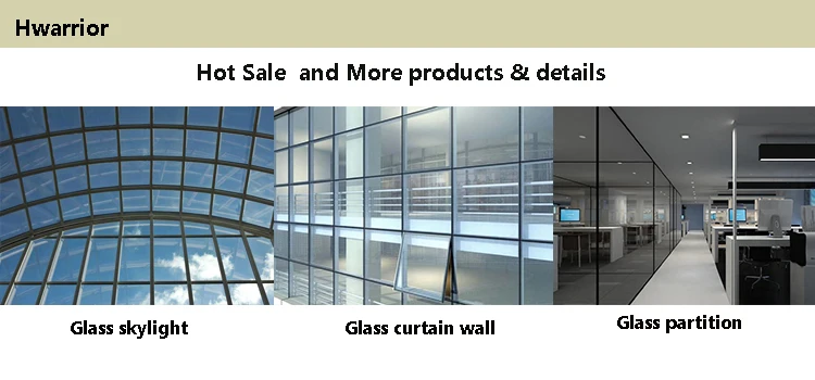 Exterior Wall Cladding Aluminum Frame Glass Wall System Factory - Buy ...
