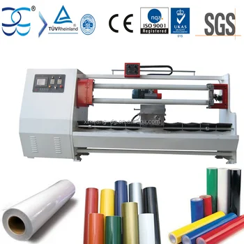 Self Adhesive Vinyl Roll Cutting Machine /roll Vinyl Banner Cutting ...