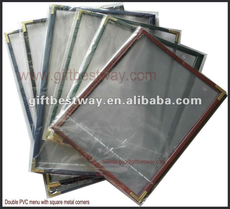 A4 Pvc Menu Inserts,Menu Covers,Menus - Buy Menus,Menu Cover,Restaurant ...