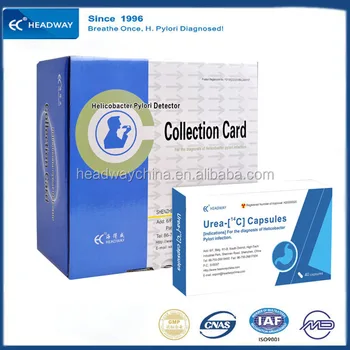 Helicobacter Pylori Bacteria Detection Reagent For C14 Urea Breath Test ...