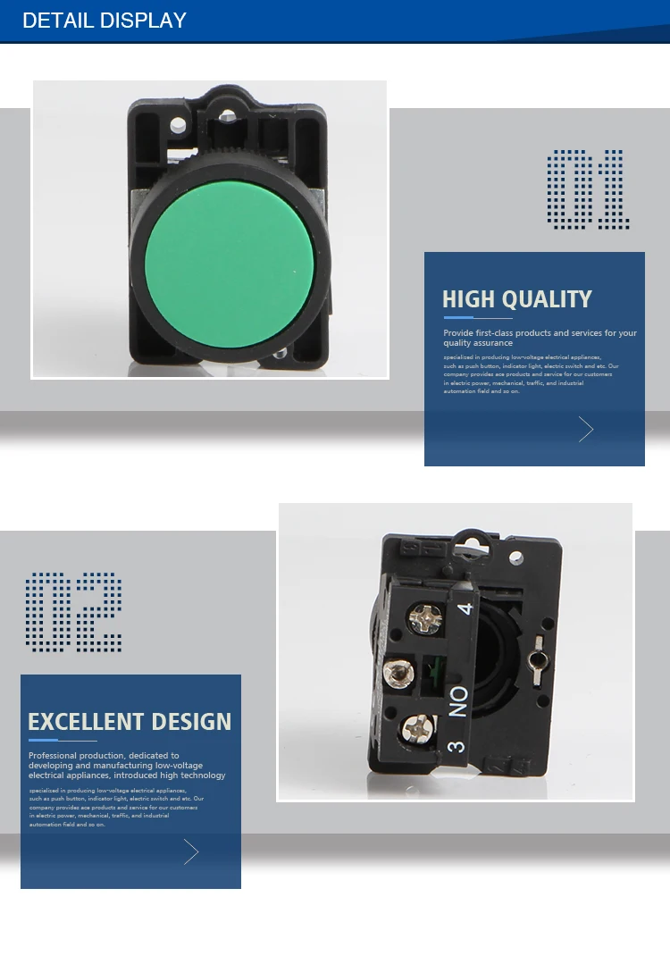 Xider Flush Push Button Switch 1nc 10a Xb2-ea42 - Buy Push Button ...