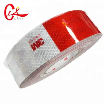 Red And White 3m Vehicle Reflective Sticker Used On Truck Or Car For ...