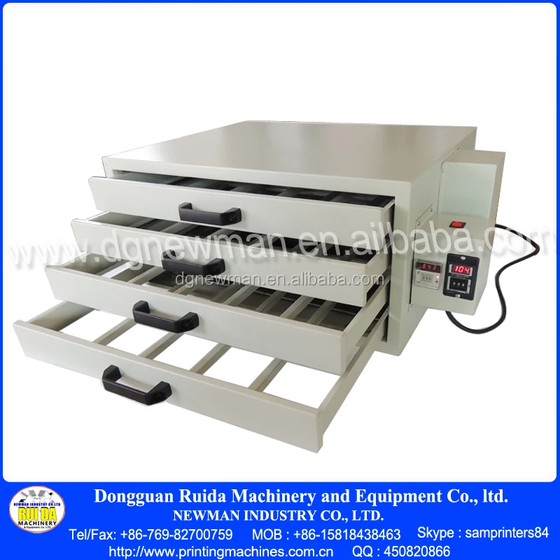4 Trayers Screen Frame Mesh Screen Printing Drying Oven - Buy Screen ...