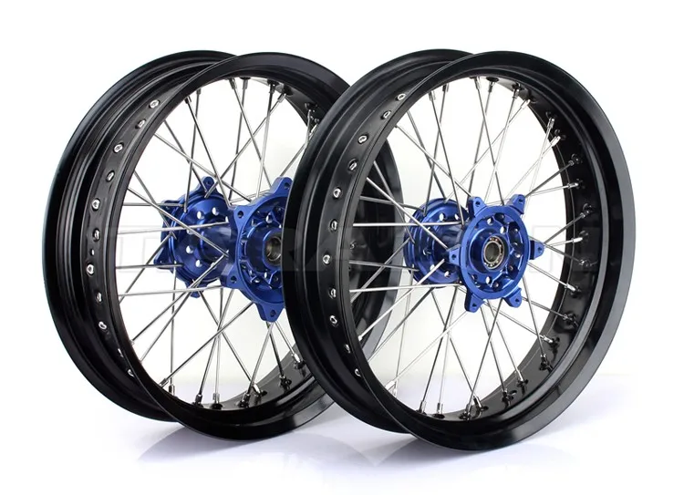 Light Weight 17" Aluminum Motorcycle Wide Wheels For Supermoto - Buy ...