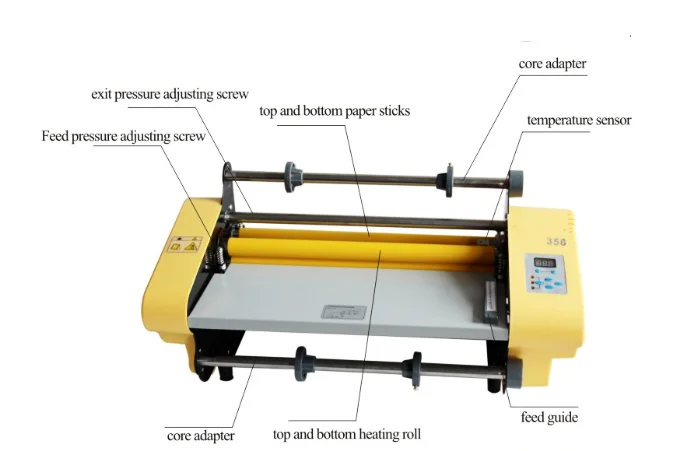 High Quality 350mm Width Book Cover Laminating Machine