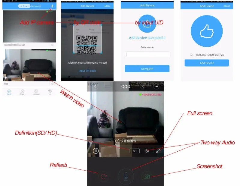 CCTV 4K-8K Starlight H.265 IP Camera Surveillance - Durable & Efficient