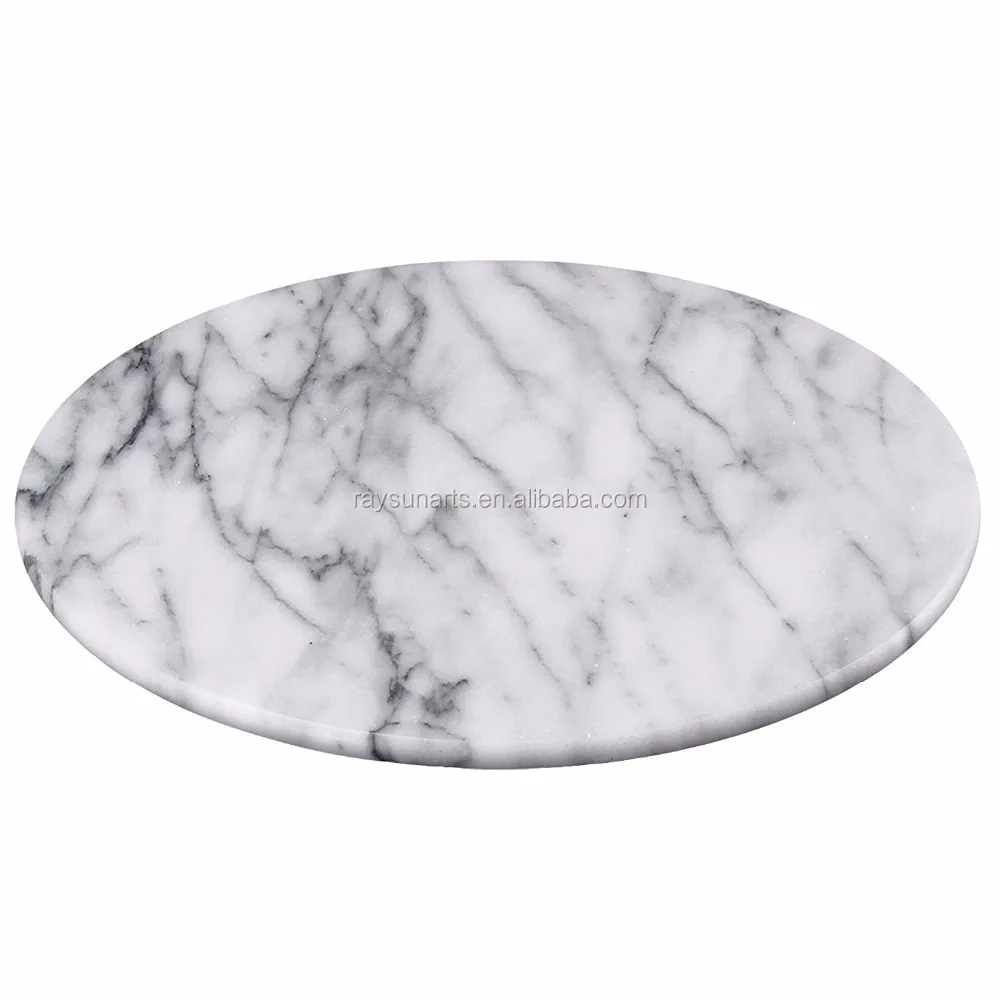 Creative Home Genuine Marble Stone 17.7" Round Chopping Board - Buy ...