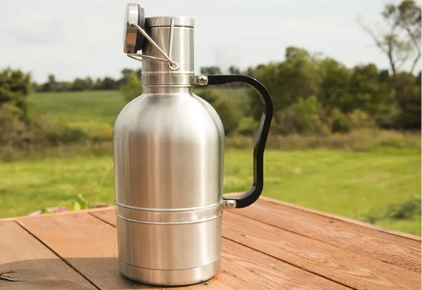 1 Gallon Stainless Steel Keg Growlers With Tapping System - Buy Keg ...