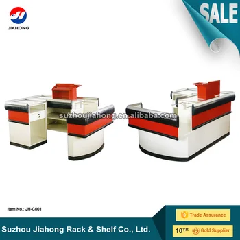 Cashier Table Design,Supermarket Cashier Counter Desk For Checkout ...