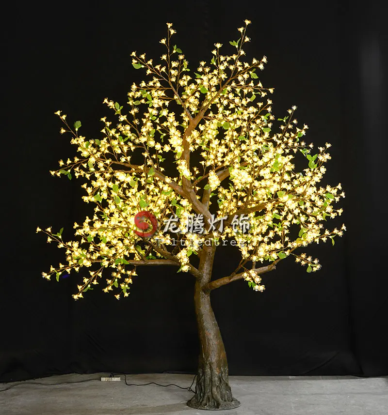 China Suppliers Remote Control Outdoor Artificial Rgb Led Cherry Tree ...