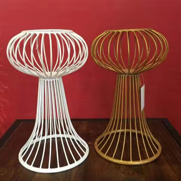 Wrought Iron Centerpiece Wedding Backdrop Flower Vase Centerpiece Table ...