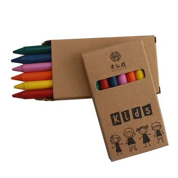 Color Box Set 6 Pack Kids Drawing Crayons - Buy Crayons,Kids Drawing ...