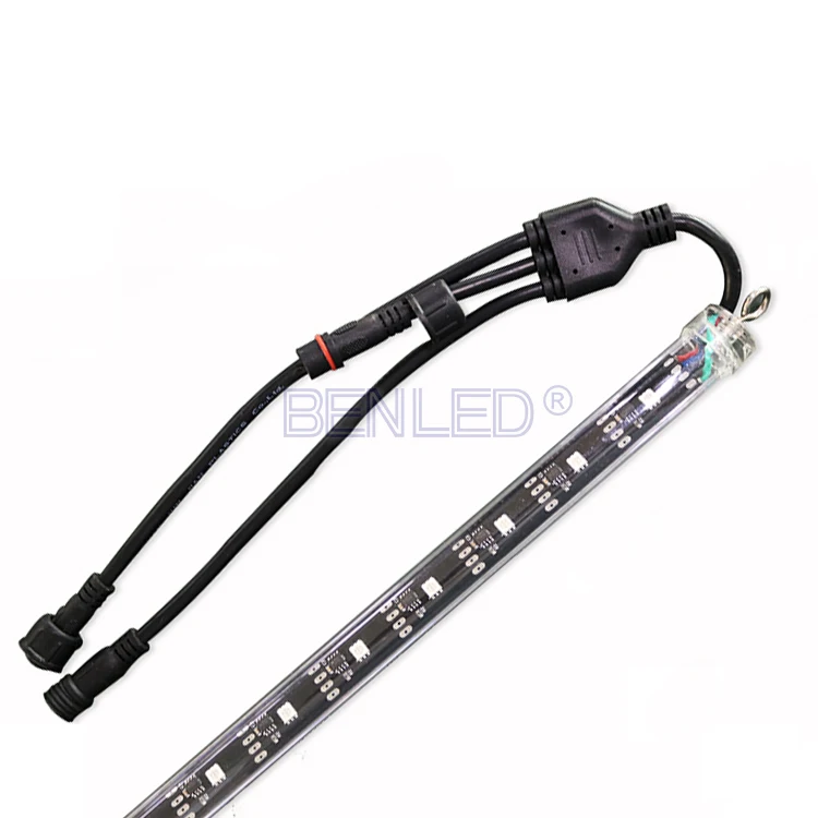 DMX RGB Led Tube Meteor 3D Tube - Customizable Lighting